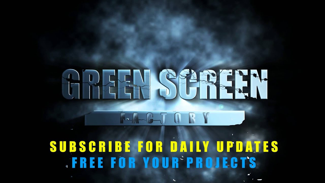 GREEN SCREEN FACTORY MAIN LOGO AD - YouTube