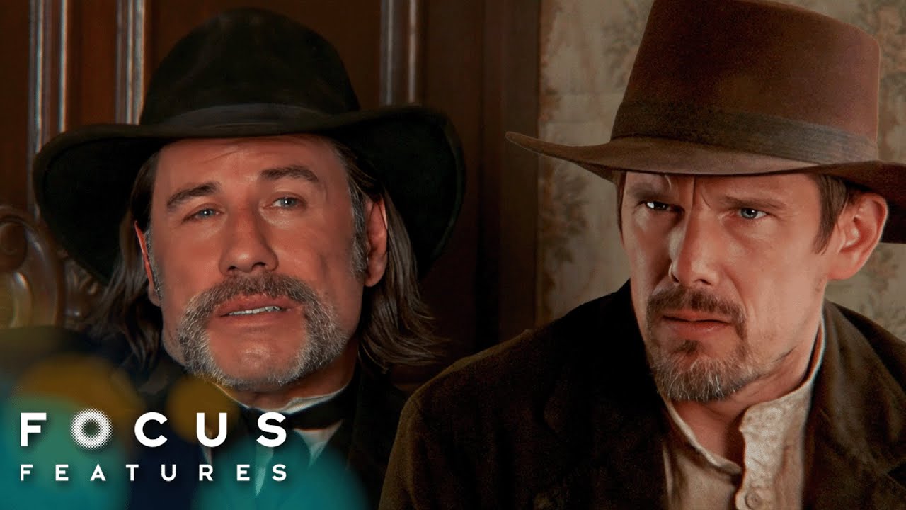 In a Valley of Violence | Ethan Hawke and John Travolta's Intense Scene ...