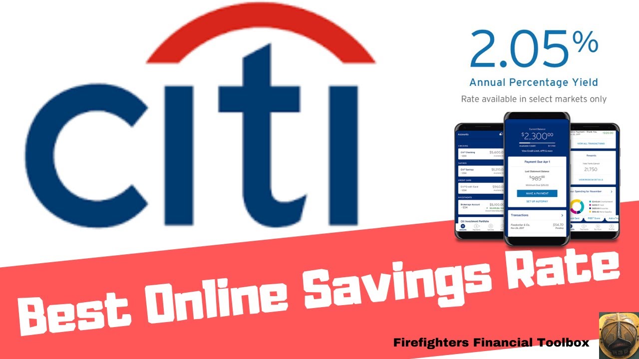 CITI 2 05 THE BEST ONLINE SAVINGS RATE YouTube citi-2-05-the-best-online-savings-rate-youtube