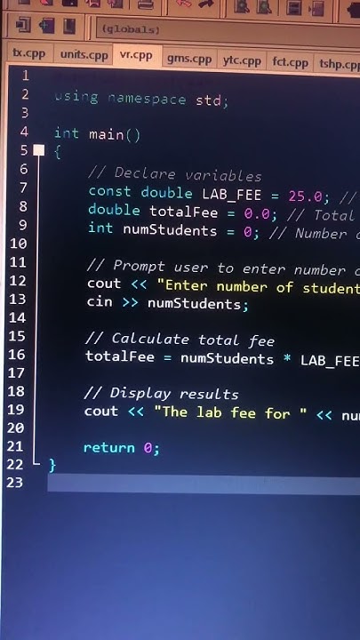 lab fee c++#coders #codemasters #coding #codinglife #codingninja #codelife #code #coders #cpp ...