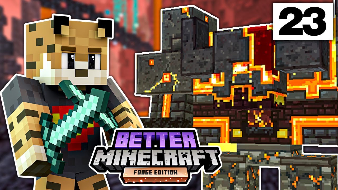 Aventura en el Nether!! | BetterMinecraft Ep 23 ⚡️ - YouTube