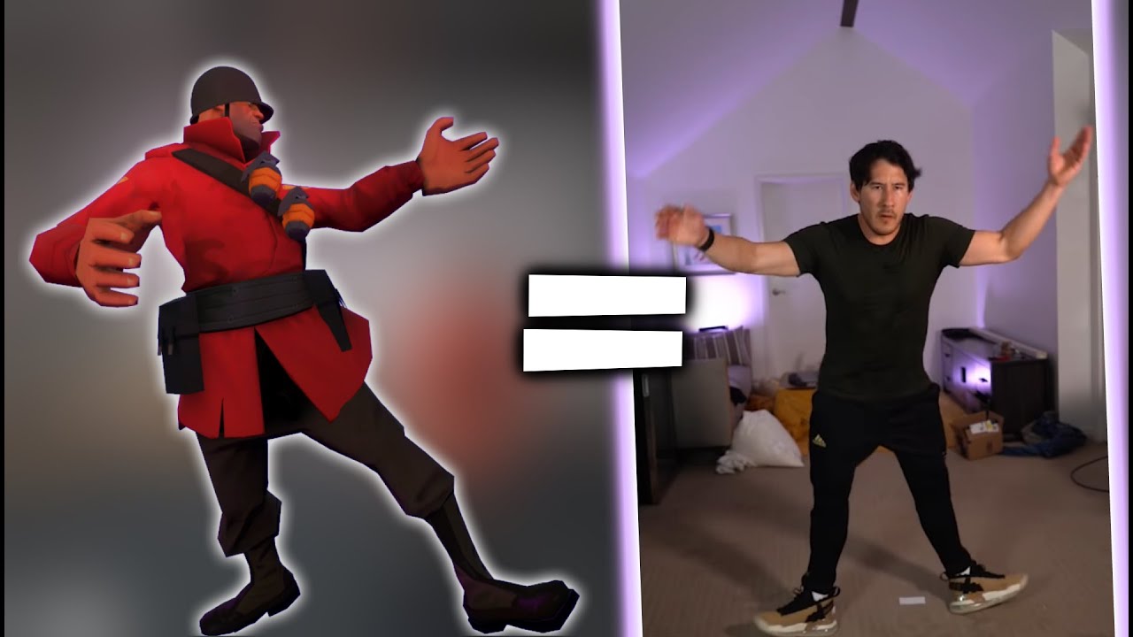 Can Soldierplier learn the Markiplier's Dance? - YouTube