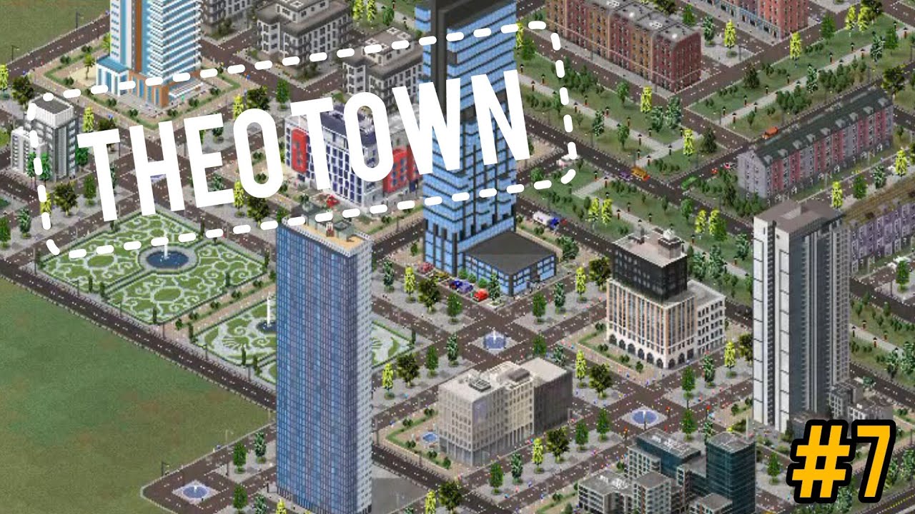 Building Downtown! (Theo Town #7) - YouTube