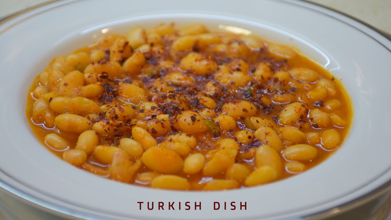 Delicious Turkish Dish _ Kuru Fasulye Recipe - YouTube