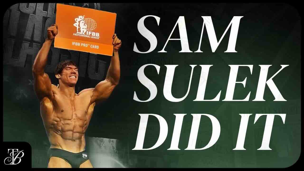 Sam Sulek's First IFBB Pro Card - "This Shook the Timeline" - YouTube