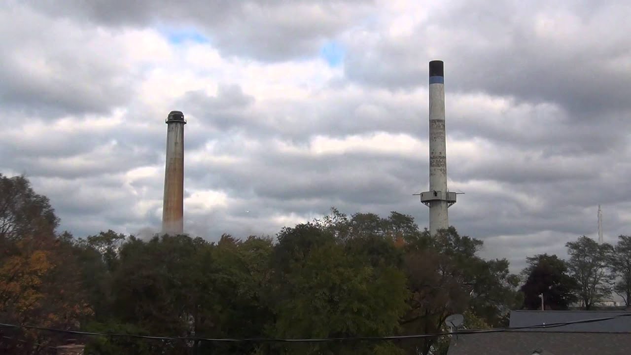 Muskegon Sappi Paper Mill Demolition - YouTube