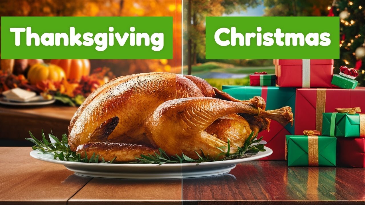 Thanksgiving vs Christmas - YouTube