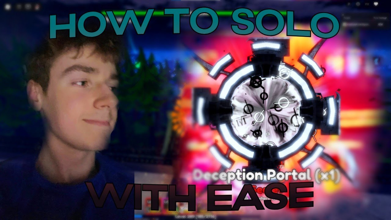 How to SOLO the Deception Portal with EASE! - YouTube