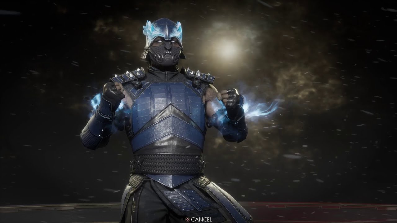 Mortal Kombat 11: Blizzard King Sub-Zero ALL GEAR INTROS AND OUTROS - YouTube
