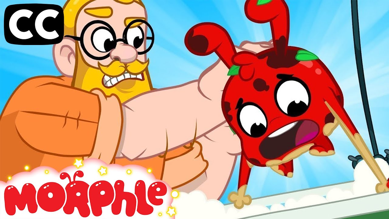 Morphle Takes A Bath | Mila & Morphle Literacy | Cartoons with ...