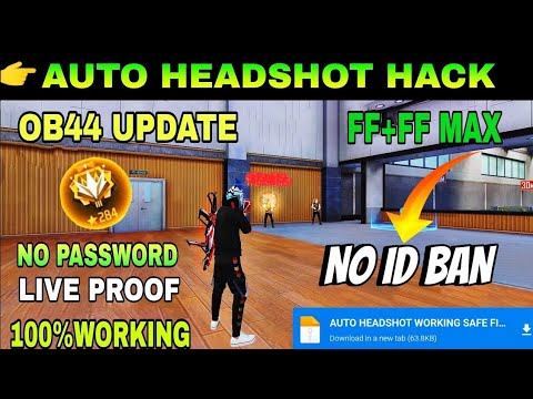 OB44 | Auto headshot config file free fire aimbot+aimlock | Headshot config file free fire max ...