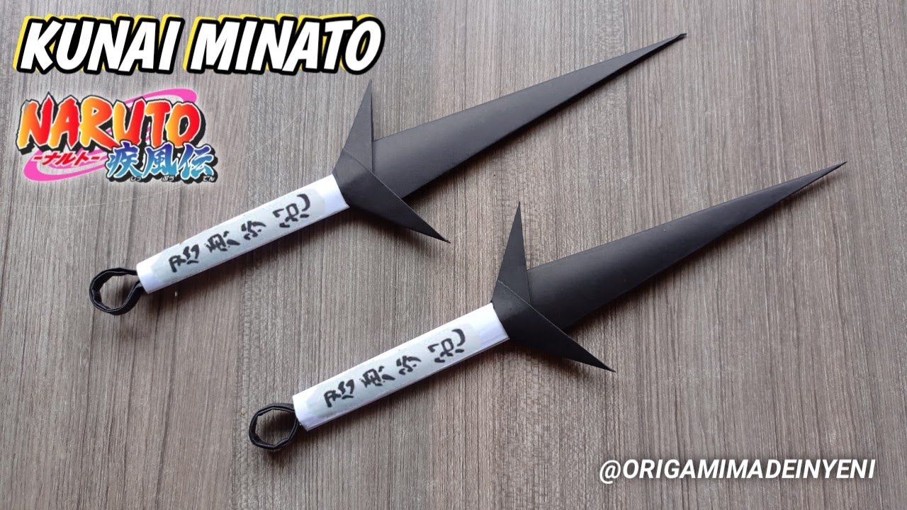 How To Make A Paper KUNAI MINATO Ninja Weapon Easy Origami YouTube how-to-make-a-paper-kunai-minato-ninja-weapon-easy-origami-youtube
