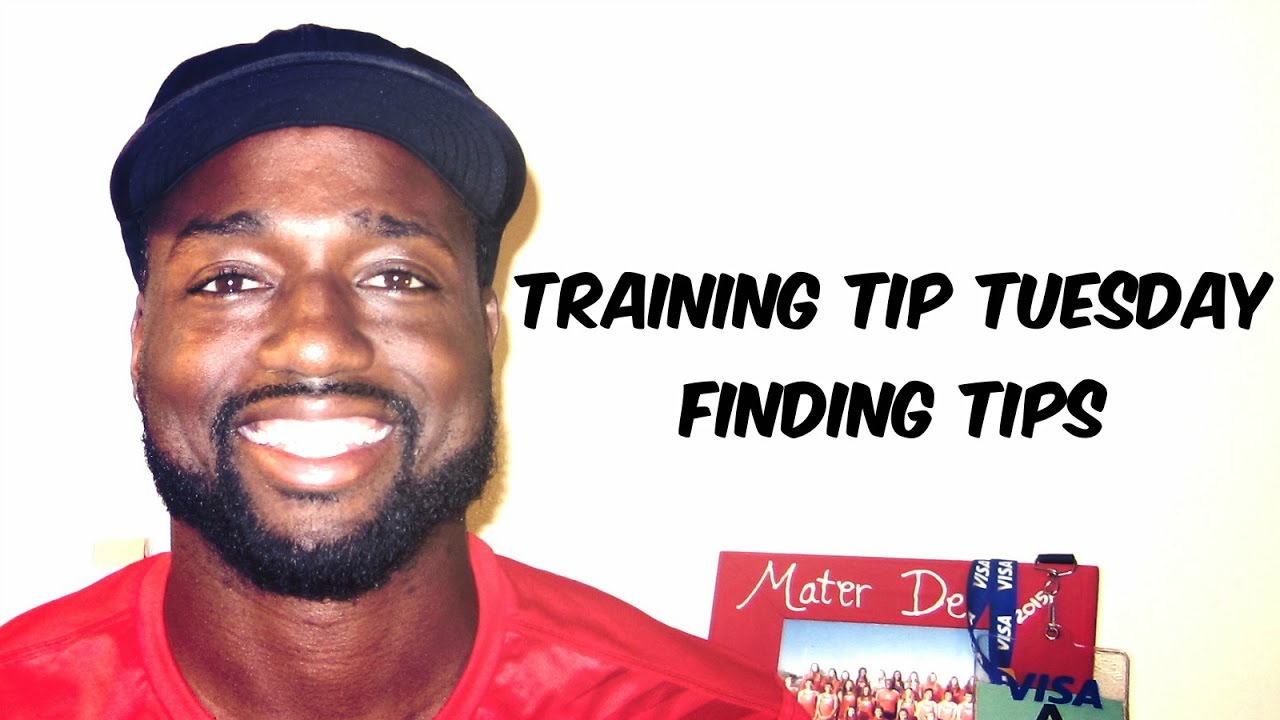Training Tip Tuesday - Finding Tips - YouTube