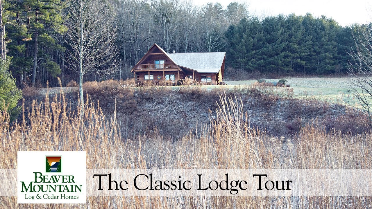 Classic Lodge Model Home - YouTube