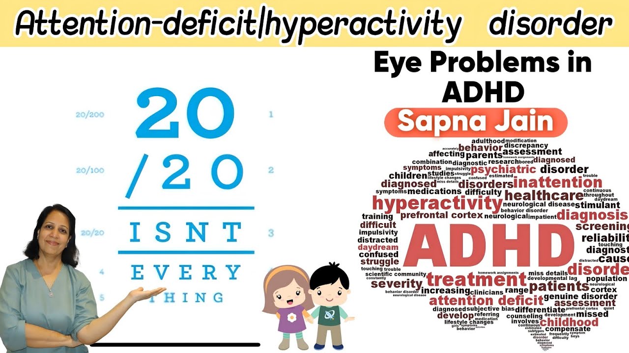 Eye Problme ADHD Syndrome Explained By Dr. Sapna jain ARIHANT EYE ...