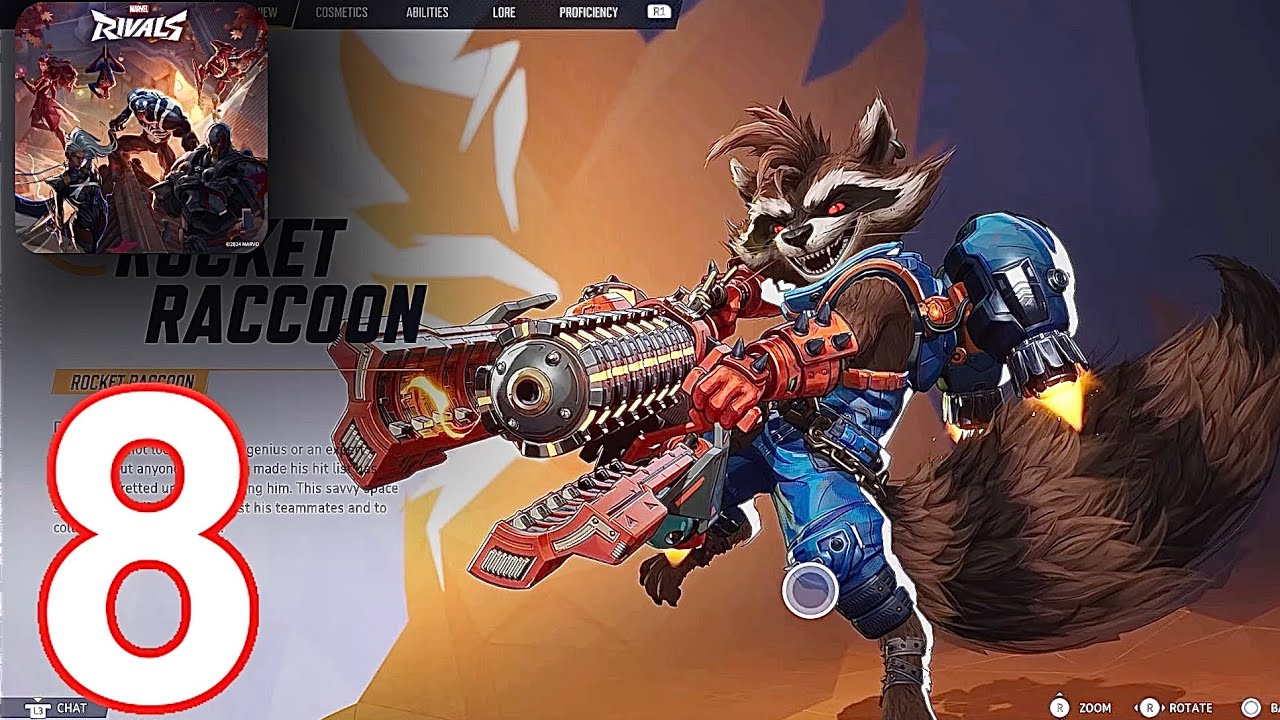 Marvel: Rivals - Gameplay Walkthrough Part 8 - Rocket Raccoon (PS5 ...