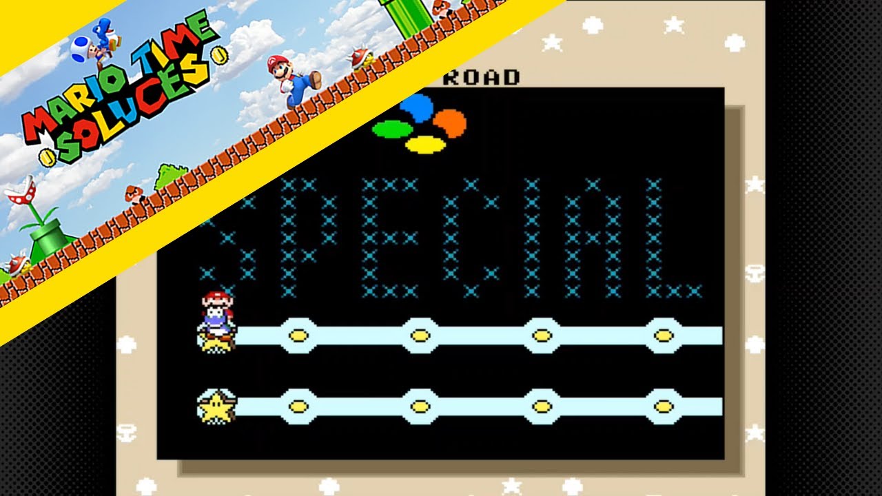 Super Mario World SNES/ SPECIAL Star Road (Route de l'étoile) COMPLET ...