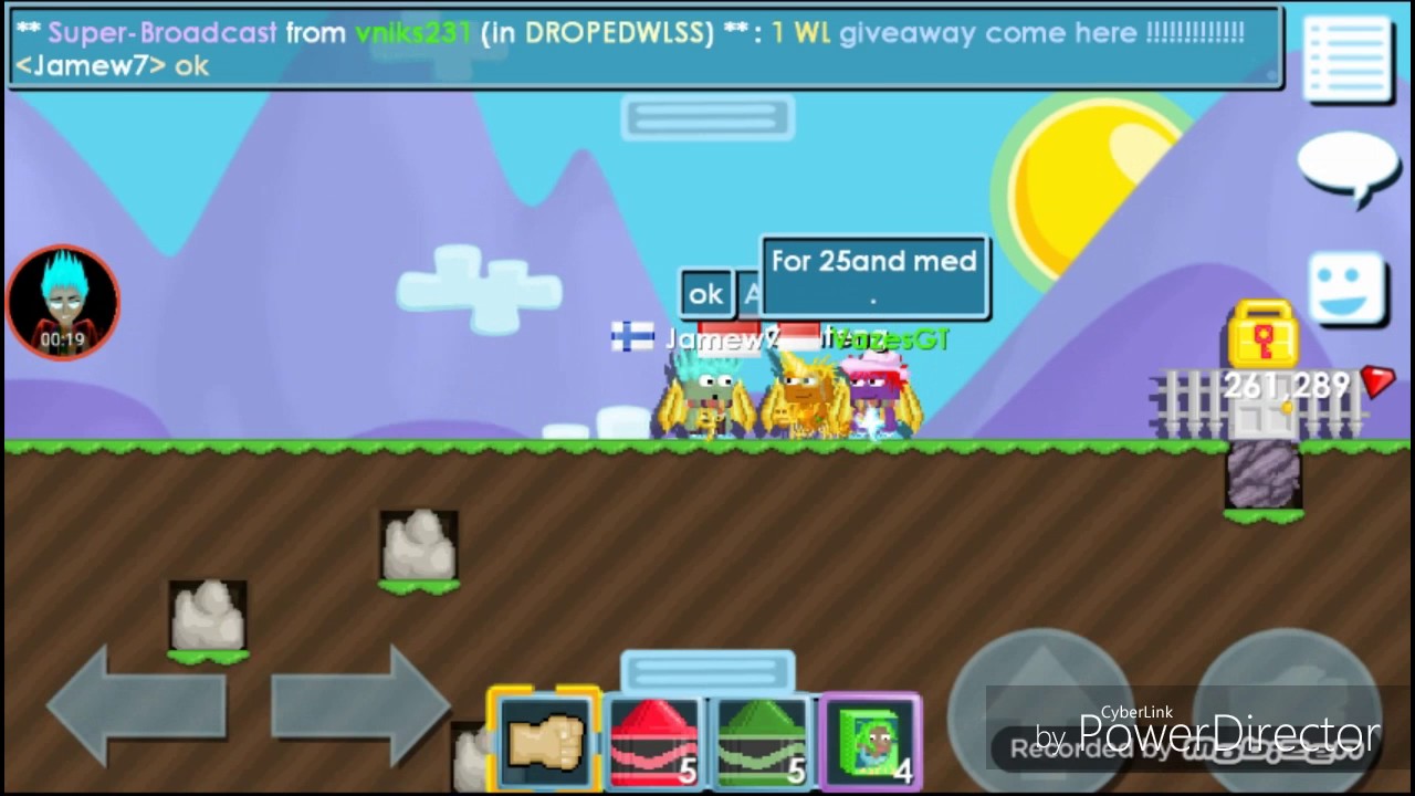 Growtopia - Being Middle Man for huge trade #2 - YouTube