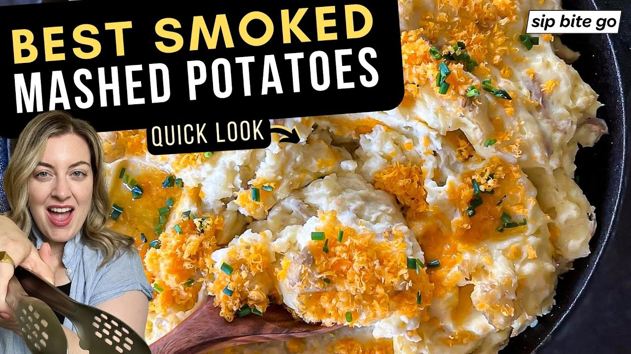 The BEST Smoked Mashed Potatoes Recipe - YouTube