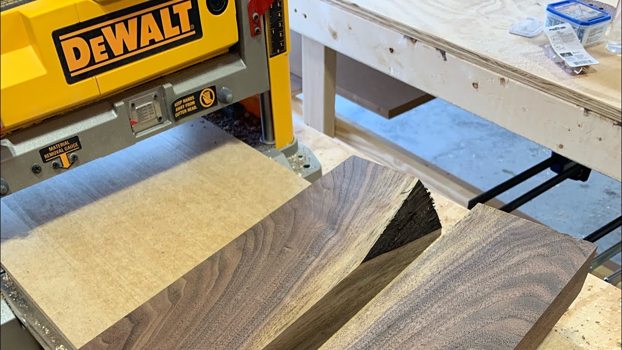 ABSOLUTE EASIEST/CHEAPEST Way To Eliminate Planer Snipe - YouTube