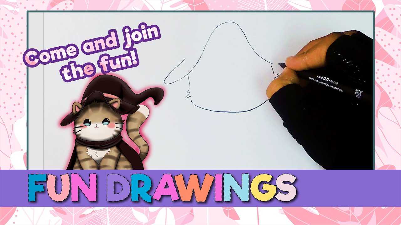 Cute Cat Series 03 | How I Draw Cute Cat | Fun2craft Official Channel # ...