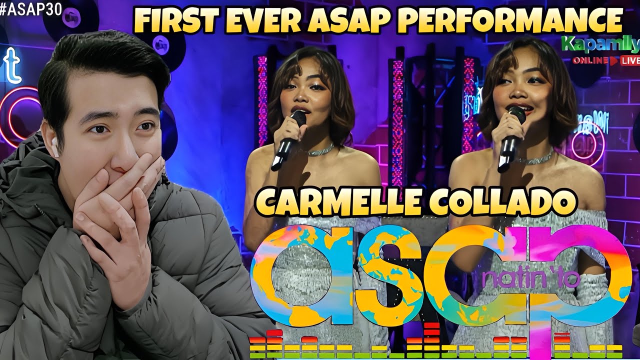 [REACTION] FIRST EVER PERFORMANCE OF CARMELLE COLLADO IN ASAP WITH ...