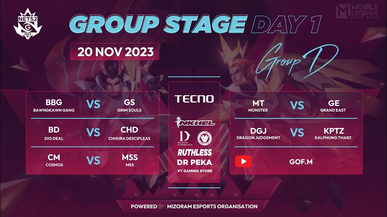 NEXT-G TOURNAMENT SEASON 2 MLBB GROUP D - YouTube