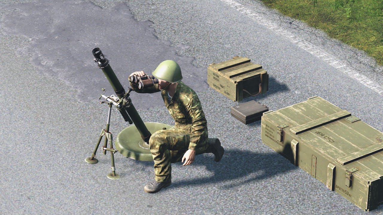 Azrael Mortar Mod (2B14-1 "Podnos") - YouTube