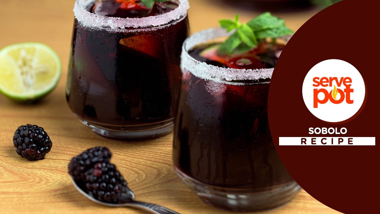 Delicious (Hibiscus) Sobolo Drink - YouTube