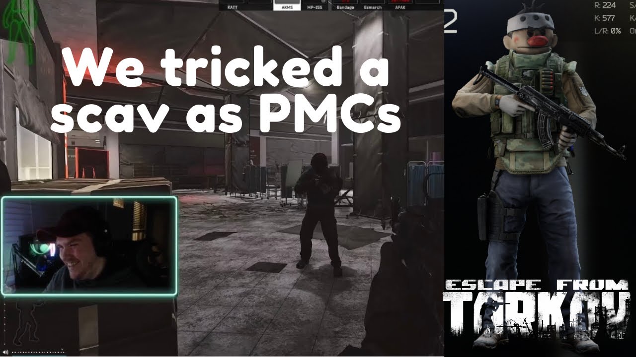 Escape From Tarkov: We tricked a player scav! #escapefromtarkov #gaming ...