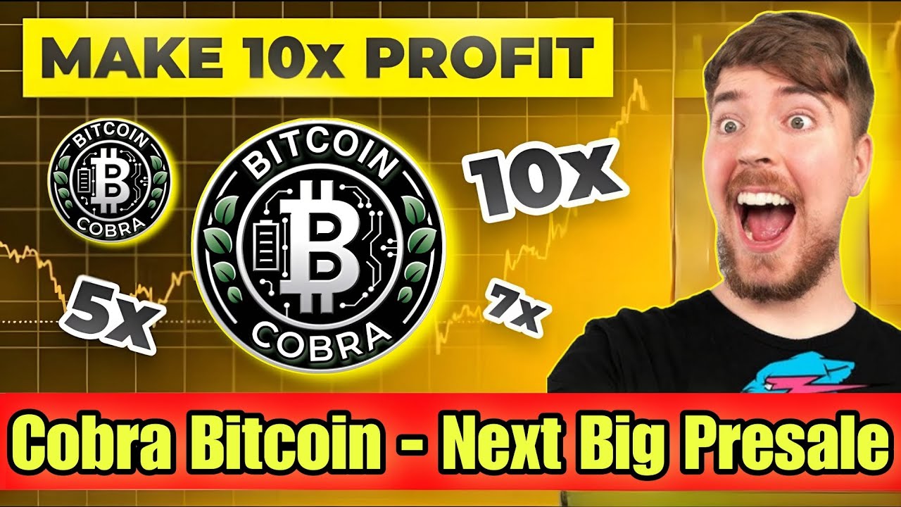 $CBTC NEW CRYPTO TOKEN PRESALE - 10X POTENTIAL🔥Cobra Bitcoin - YouTube