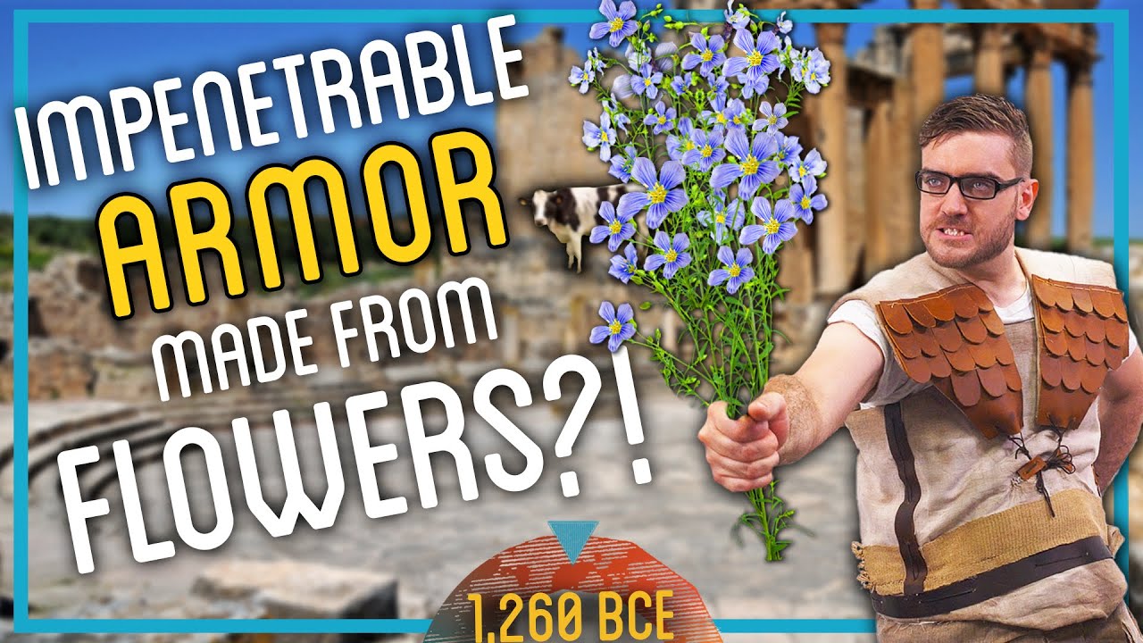 Homemade Armor Using FLOWERS? (Totally Impenetrable!) - YouTube