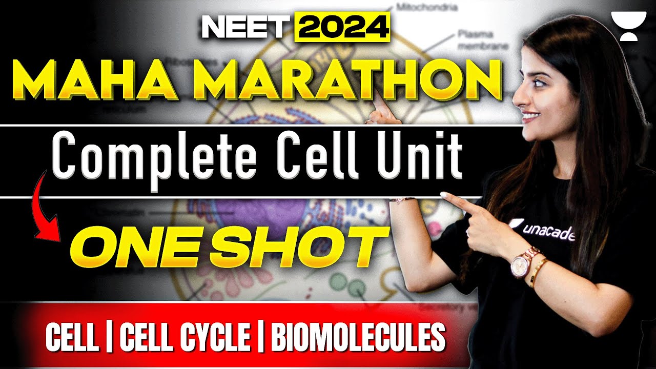 Complete Cell Unit in One Shot | Cell | Cell Cycle | Biomolecules ...