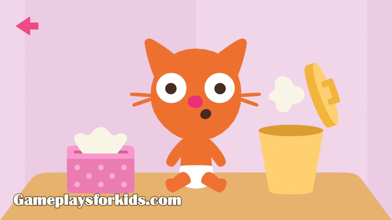 SAGO Mini Babies Gameplay Baby Learn Care Fun Cute Change Diaper Poop ...