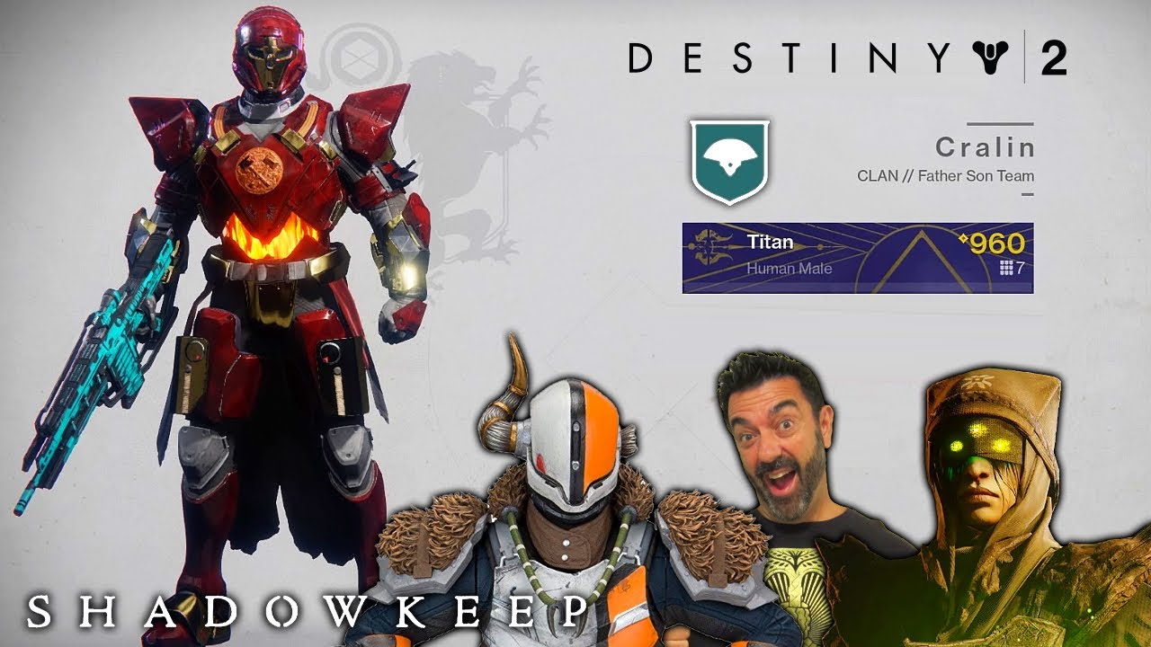 Destiny Dad / Shadowkeep / Crucible / Haunted Forest / Titan Power 960 ...