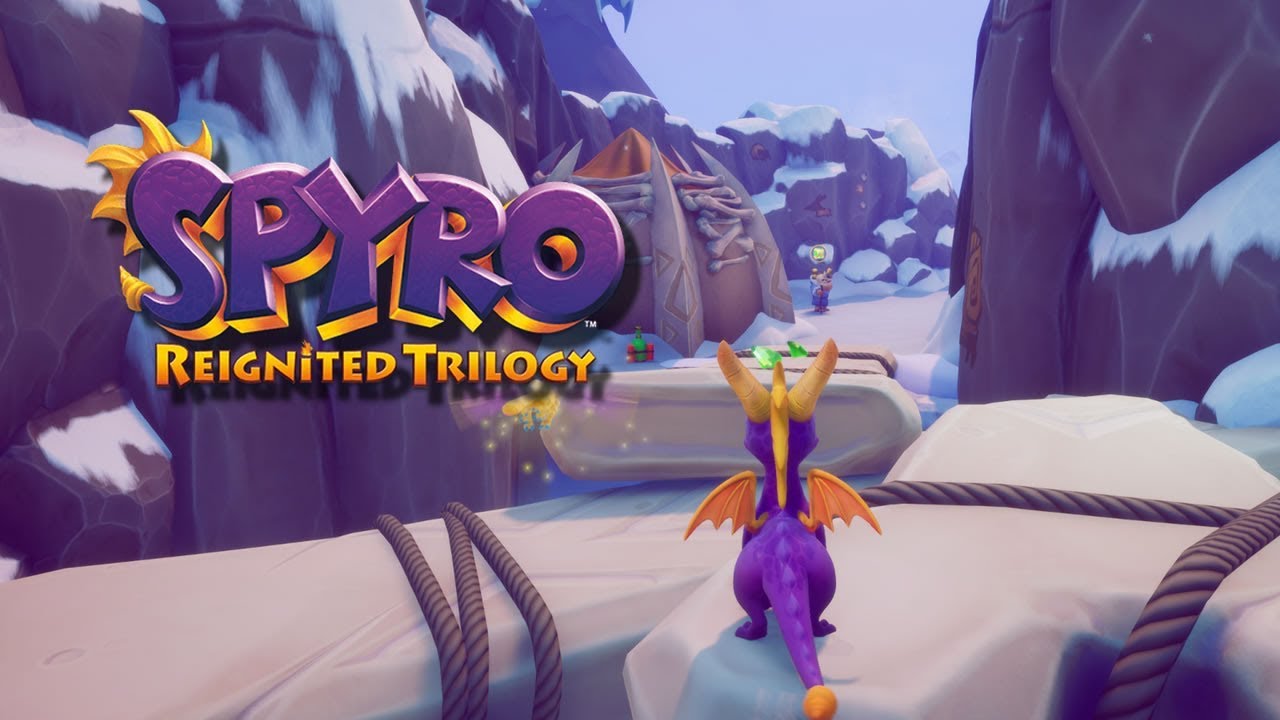 Spyro Reignited Trilogy - Crystal Glacier & Bug Control Trophy - (PS4 ...