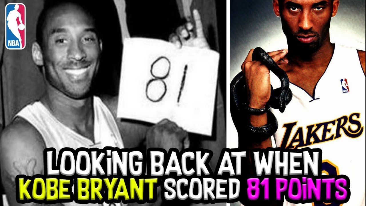 Looking Back At: Kobe Bryant 81 Point Game vs The Toronto Raptors - YouTube