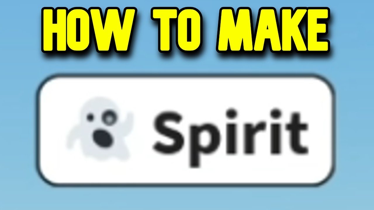 How to Make a Spirit in Aura Craft (Roblox) - YouTube