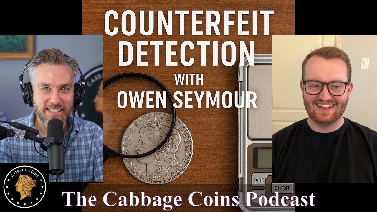 Ep.14 - Identifying Counterfeit US Coins with a Professional # ...