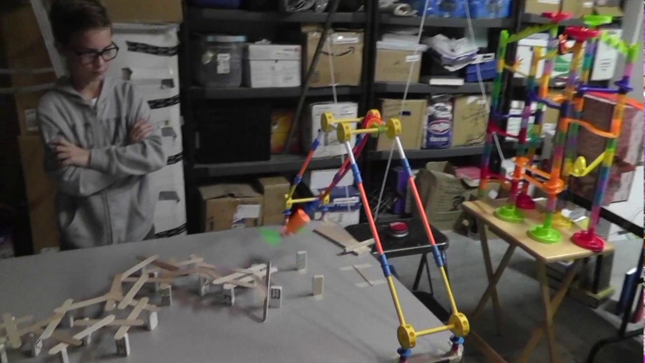 Cub Scout Rube Goldberg Machine - Make it Move - YouTube