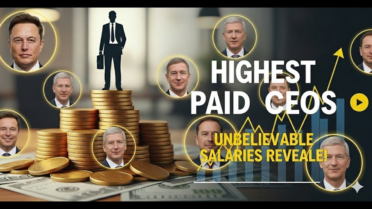 The World's Highest Paid CEO's - YouTube