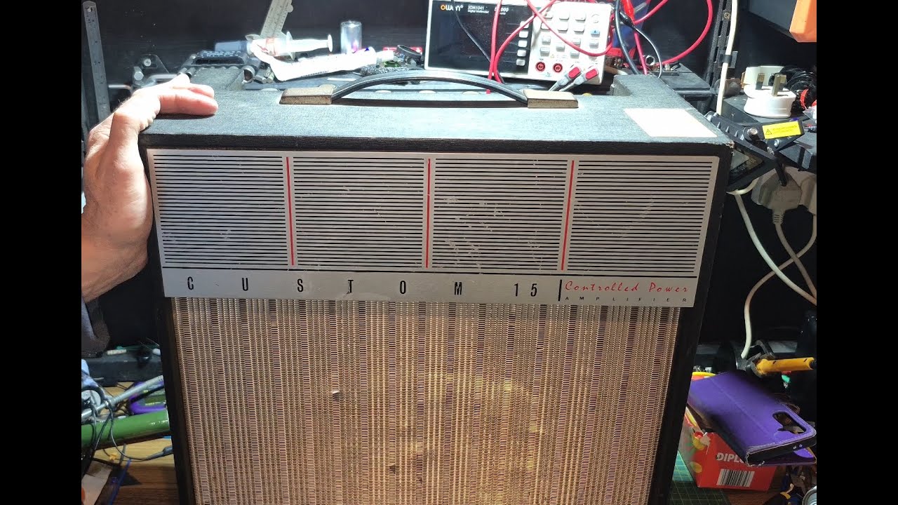 Wem Custom 15 Vintage Guitar Amplifier Made in 1965 Previously serviced ...