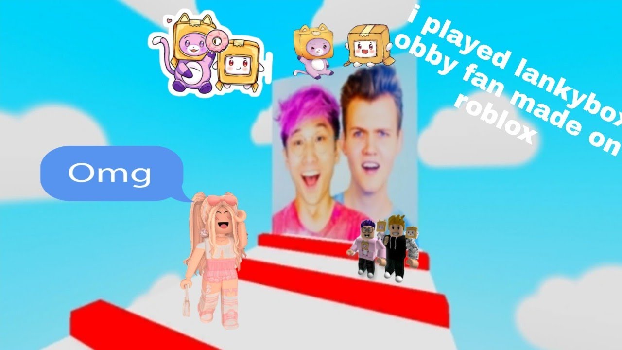 I'm Playing Lankybox obby on Roblox - YouTube