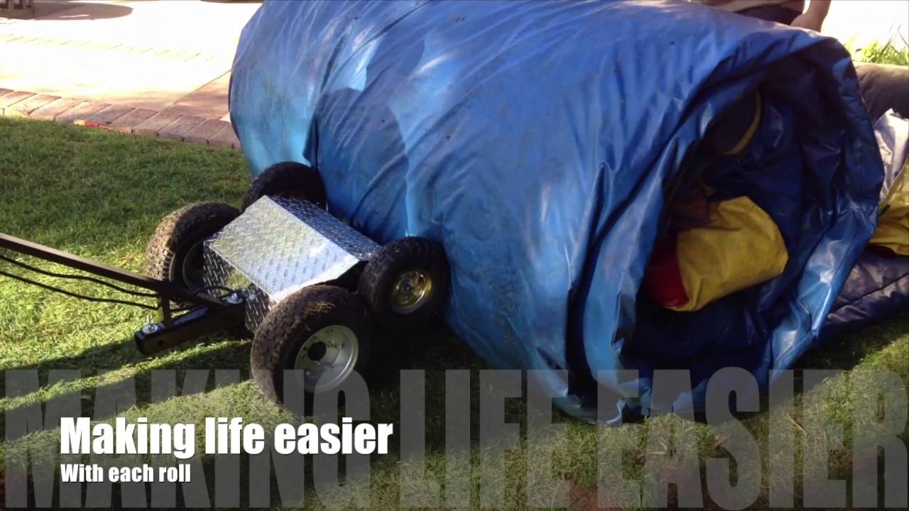 Inflatable Rolling Machine - YouTube