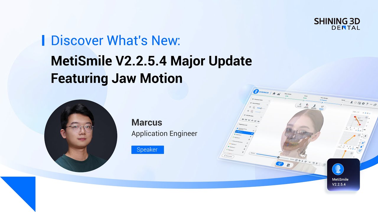 Metismile V2.2.5.4 Unlocks New Diagnostic Possibilities With Jaw Motion ...