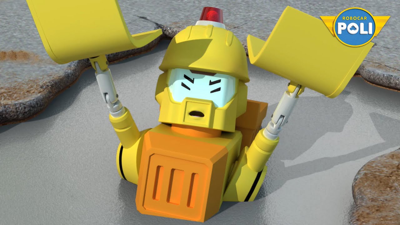 Robocar POLI Season 1 | Ep. 03 Concrete Fuss | Opening | Robocar POLI ...