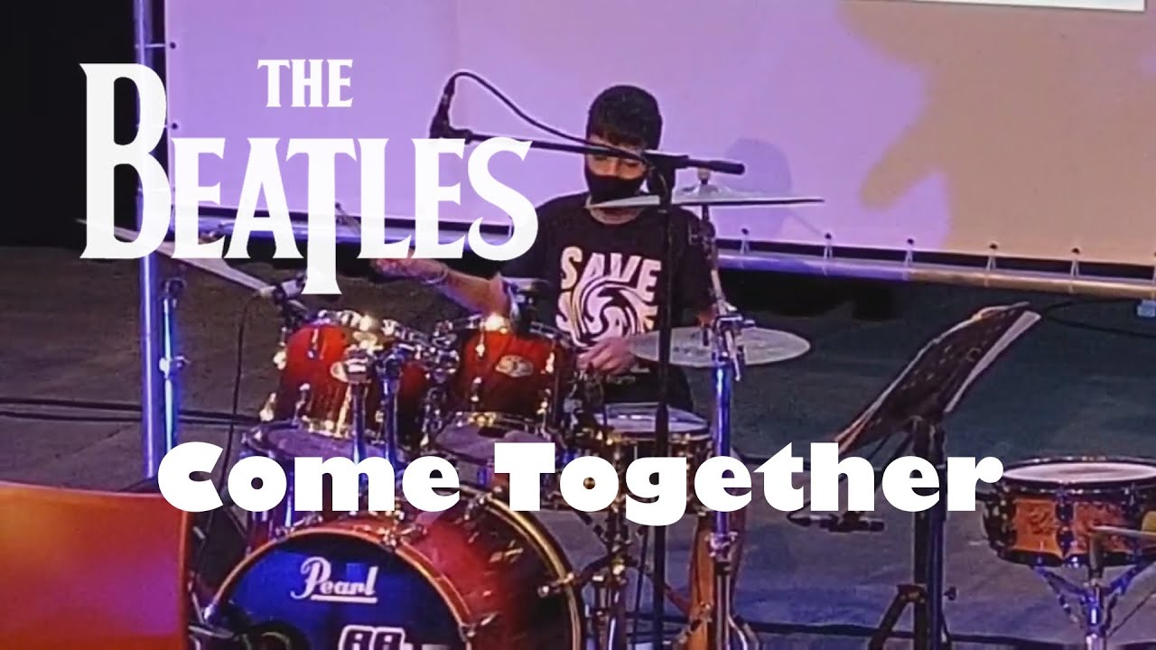 The Beatles - Come Together - Drum Cover (concert) - Drums Grade 4 ...