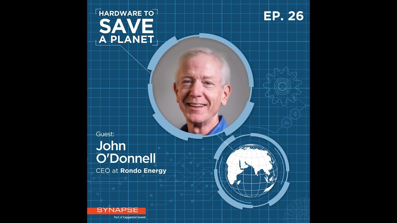 Decarbonizing Industrial Heat with John O’Donnell, CEO at Rondo Energy - YouTube