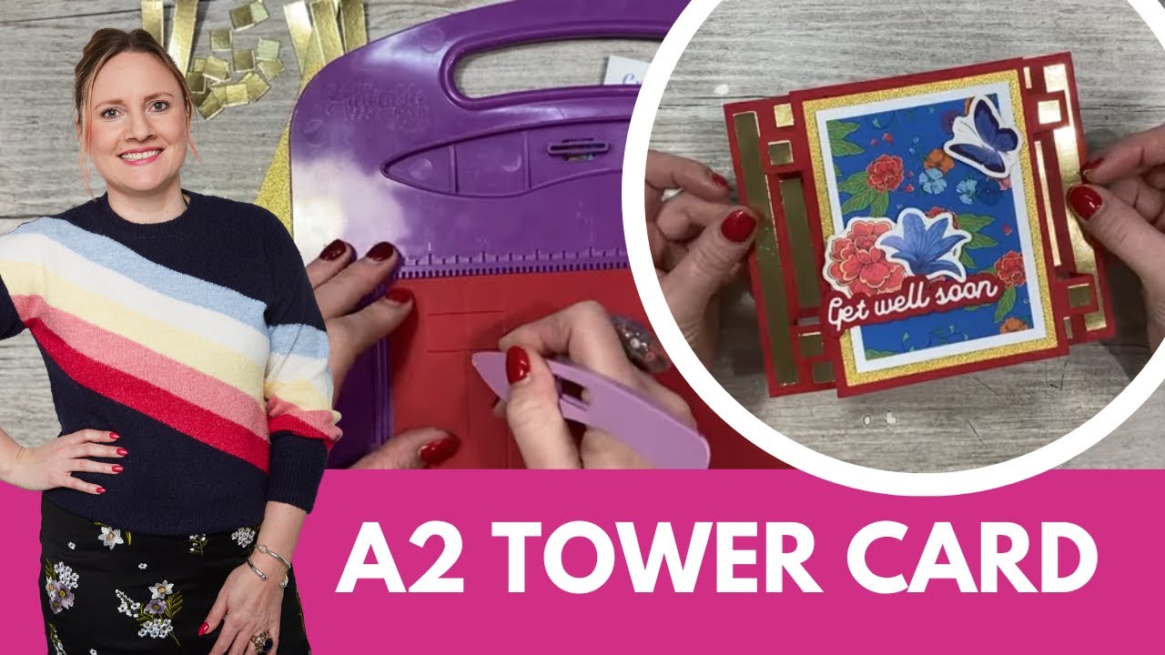 A2 Tower Card with Sam Calcott & NEW Creative Craft ProductsA2 ...