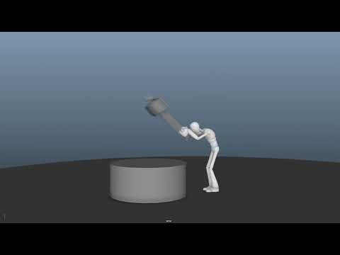 Hammer hit 3D Animation hammer ⚒️ #3DANIMATION - YouTube